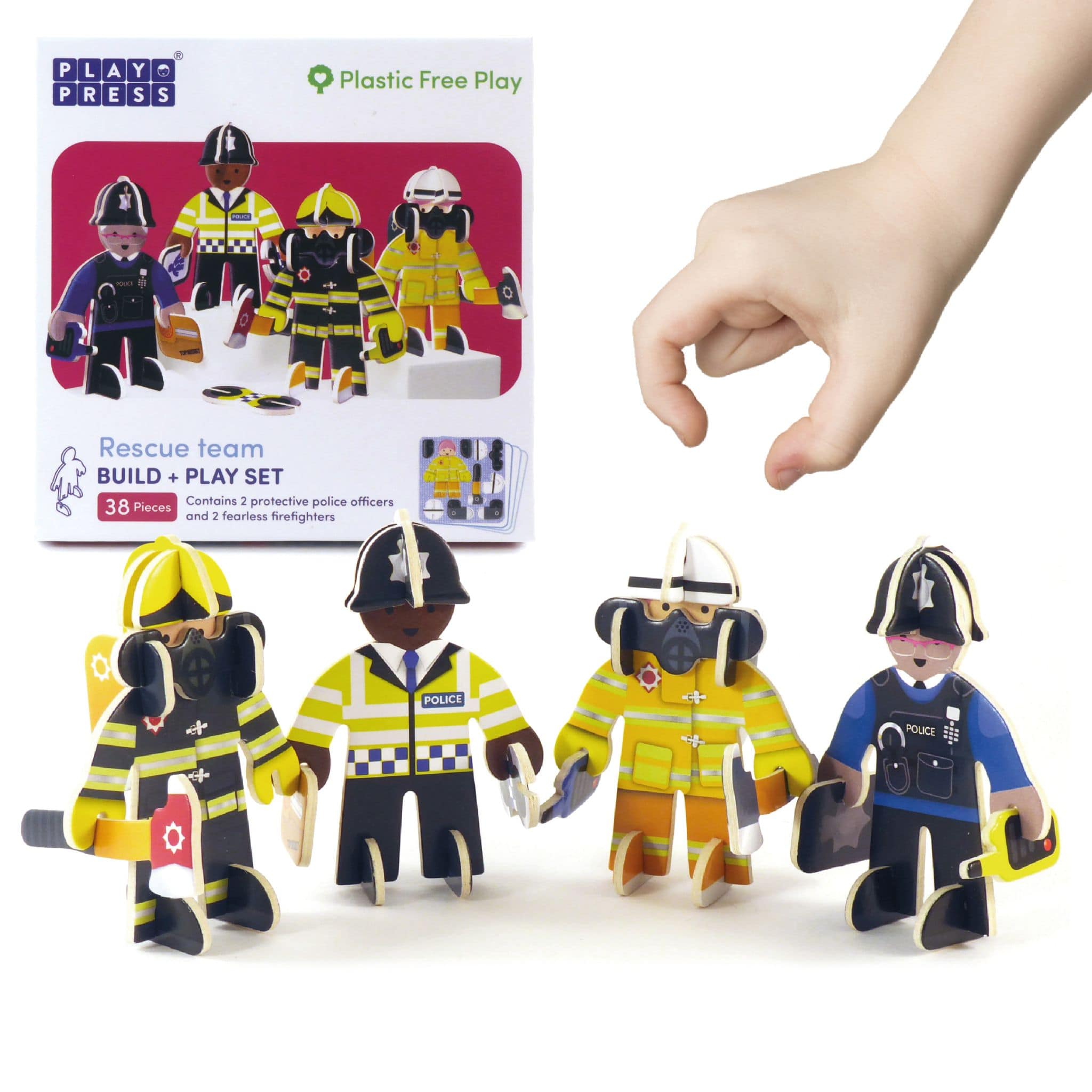 Rescue Team | Build Toys | Plastic-Free Toys from Good Things